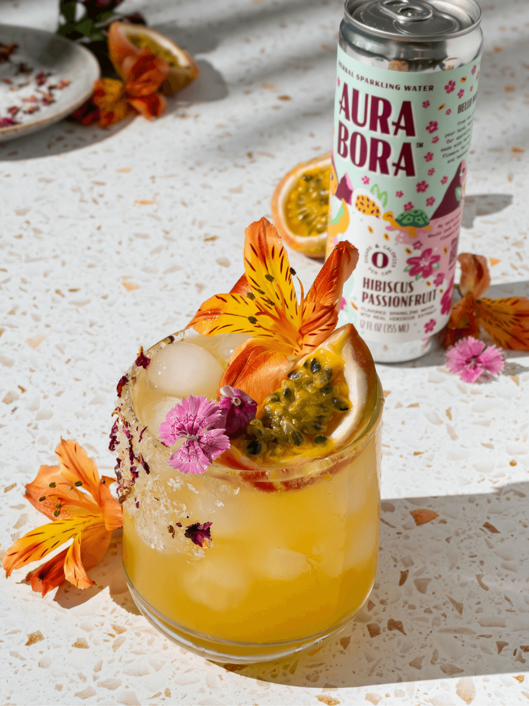 Hibiscus Passionfruit Paloma