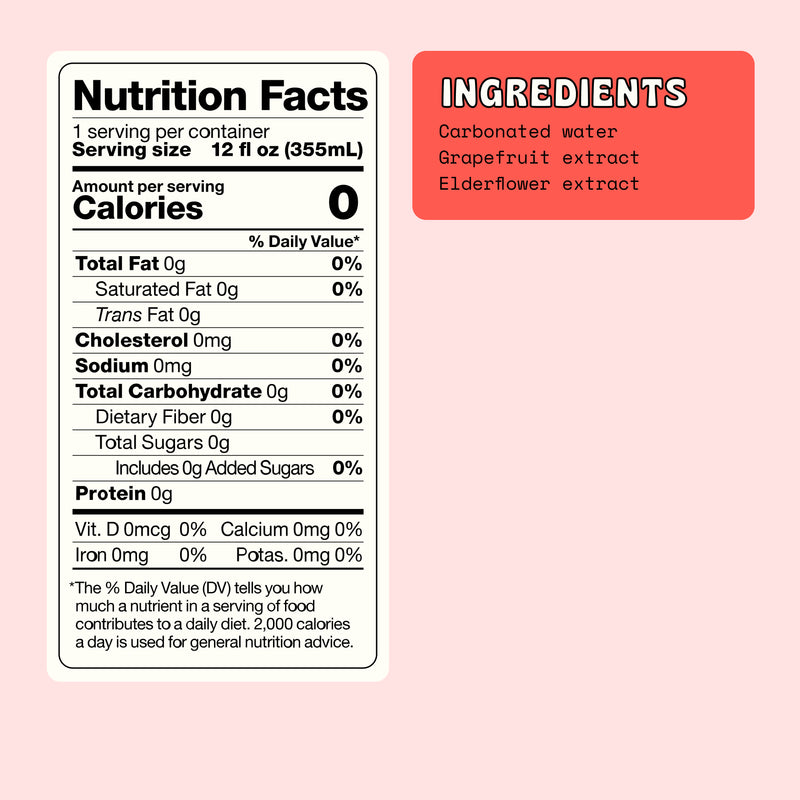 Grapefruit Elderflower
